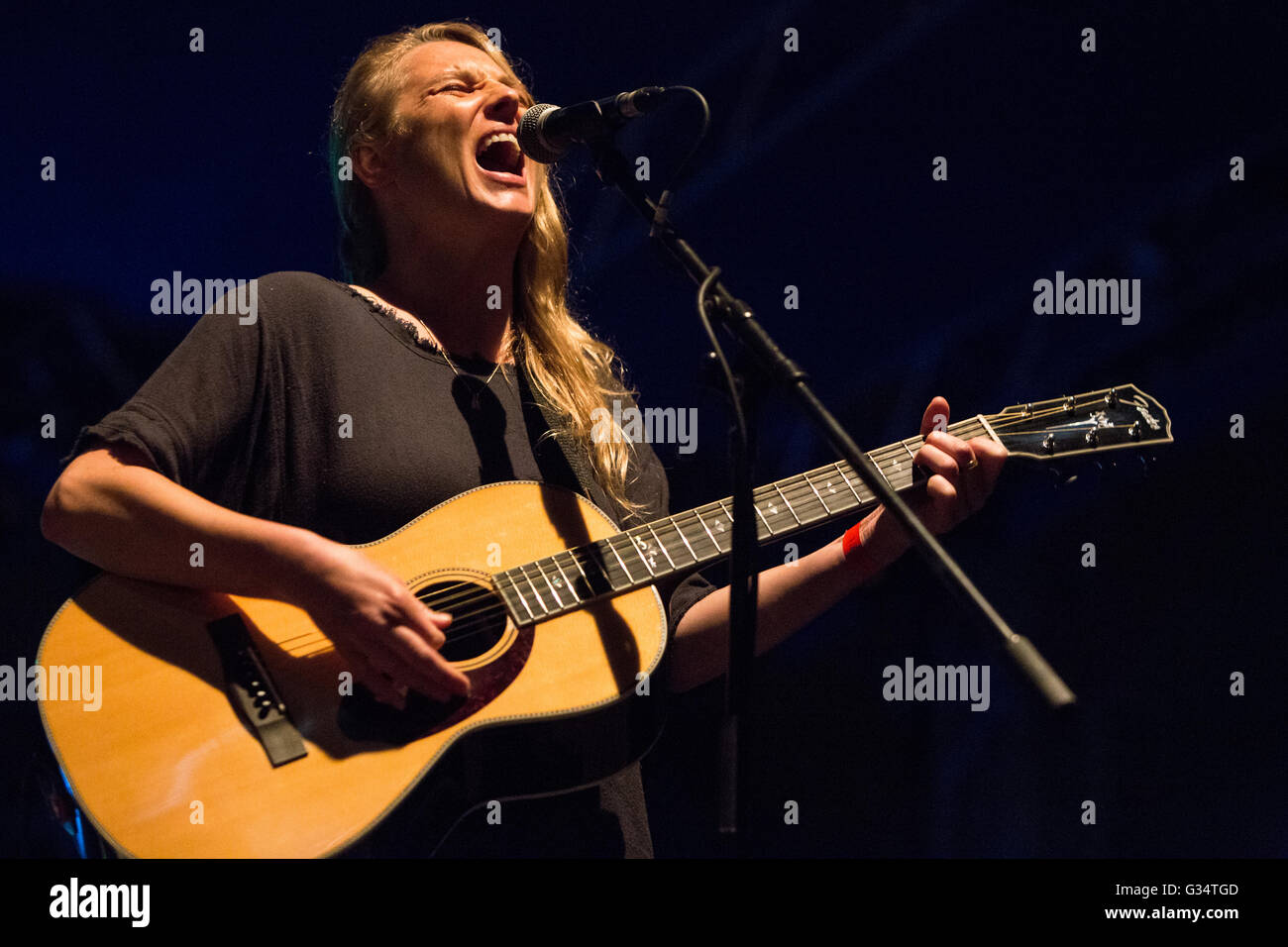 Milan Italy. 07th June 2016. The American singer-songwriter Elisabeth ...