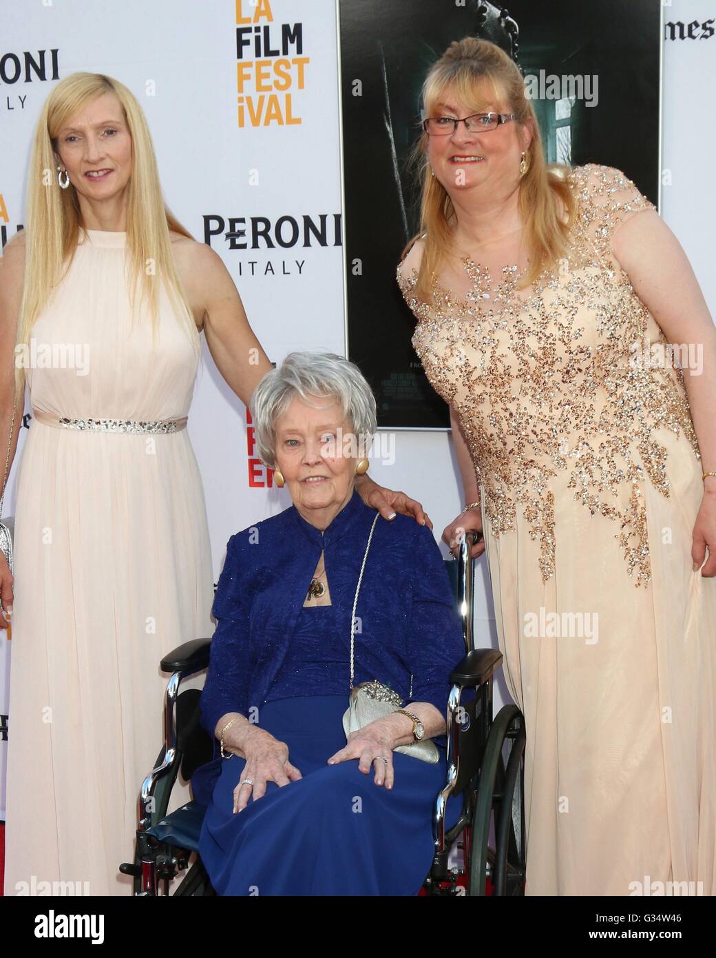 Los Angeles, CA, USA. 7th June, 2016. Janet Winter, Lorraine Warren ...