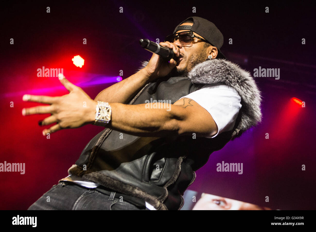 Manchester, UK. 8th June, 2016. American singer/songwriter and rapper ...