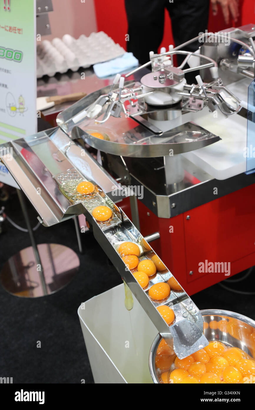 Tokyo, Japan. 8th June, 2016. Japanese food machinery maker Soki-Nakata ...