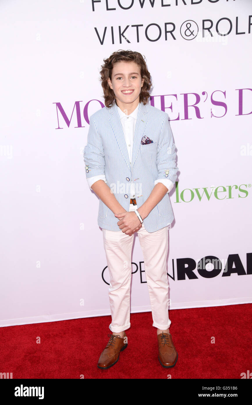Brandon spink mothers day world premiere los angeles hi-res stock ...