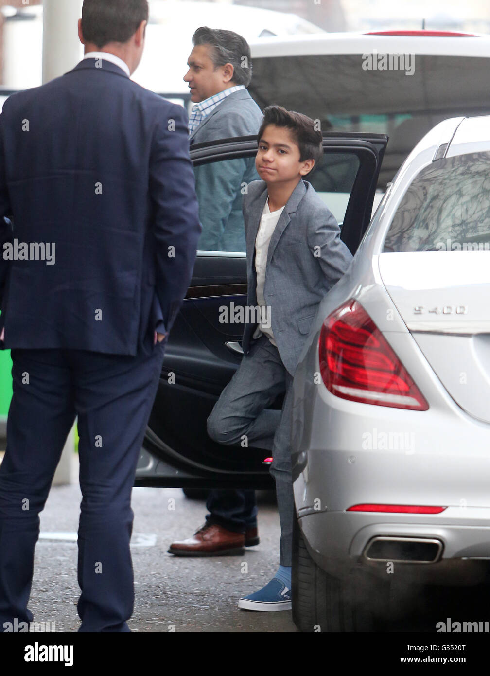 Neel Sethi outside ITV Studios Featuring: Neel Sethi Where: London ...