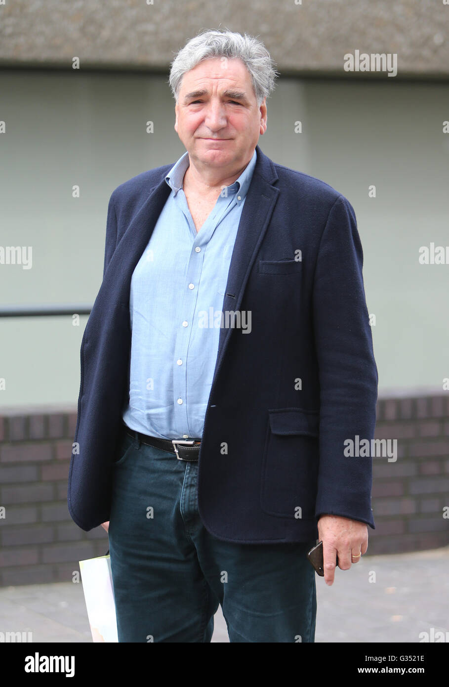 Jim Carter outside ITV Studios Featuring: Jim Carter Where: London ...