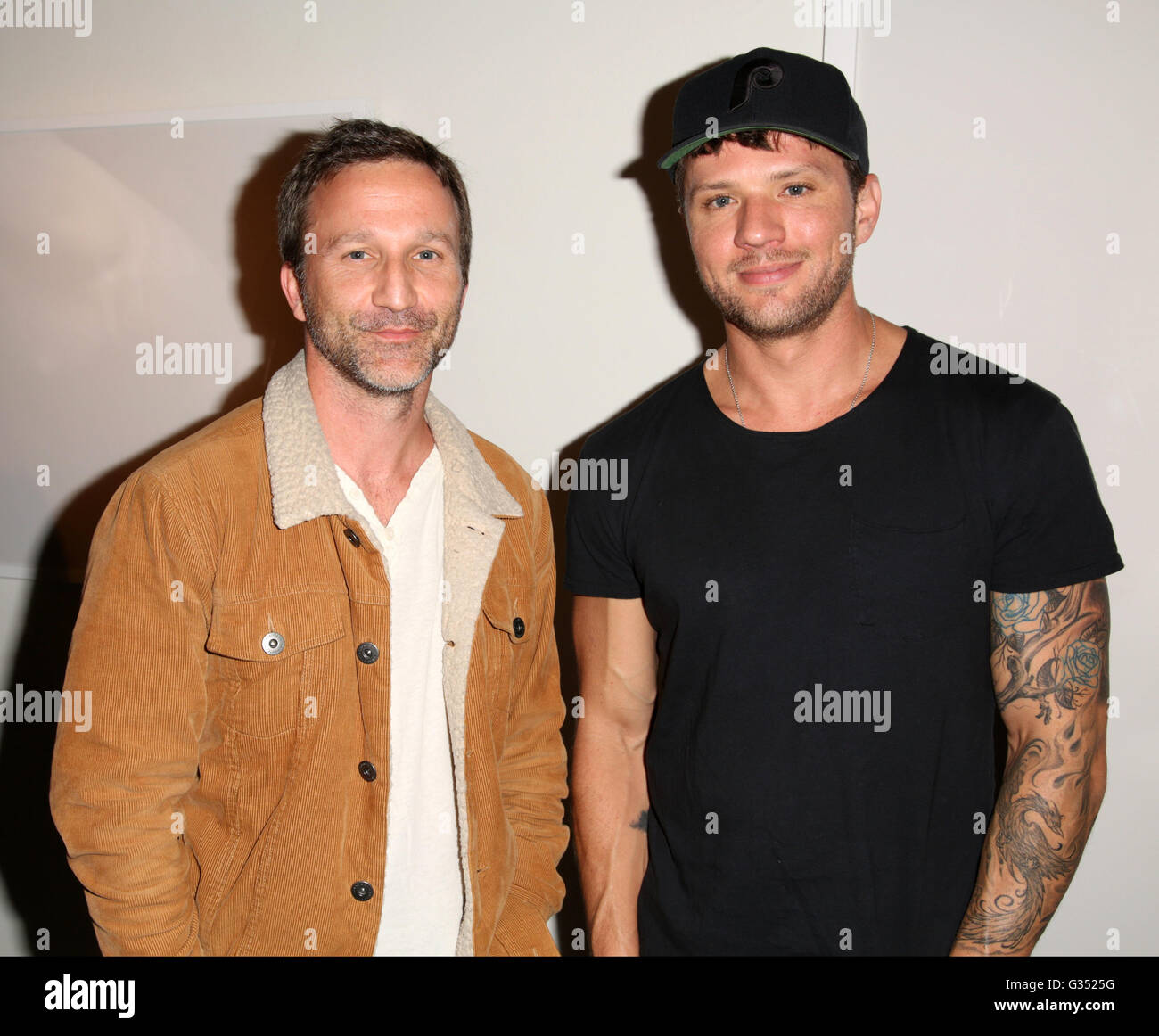Celebrities attend Randall Slavin's 'Achromatic' Exhibit Opening at KM ...