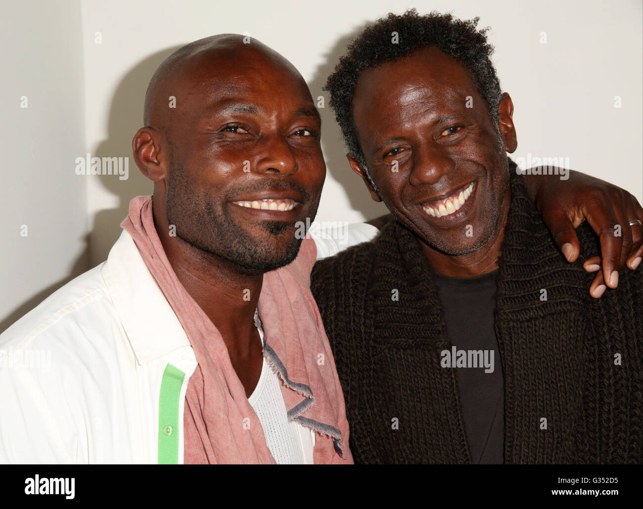 Celebrities attend Randall Slavin's 'Achromatic' Exhibit Opening at KM ...