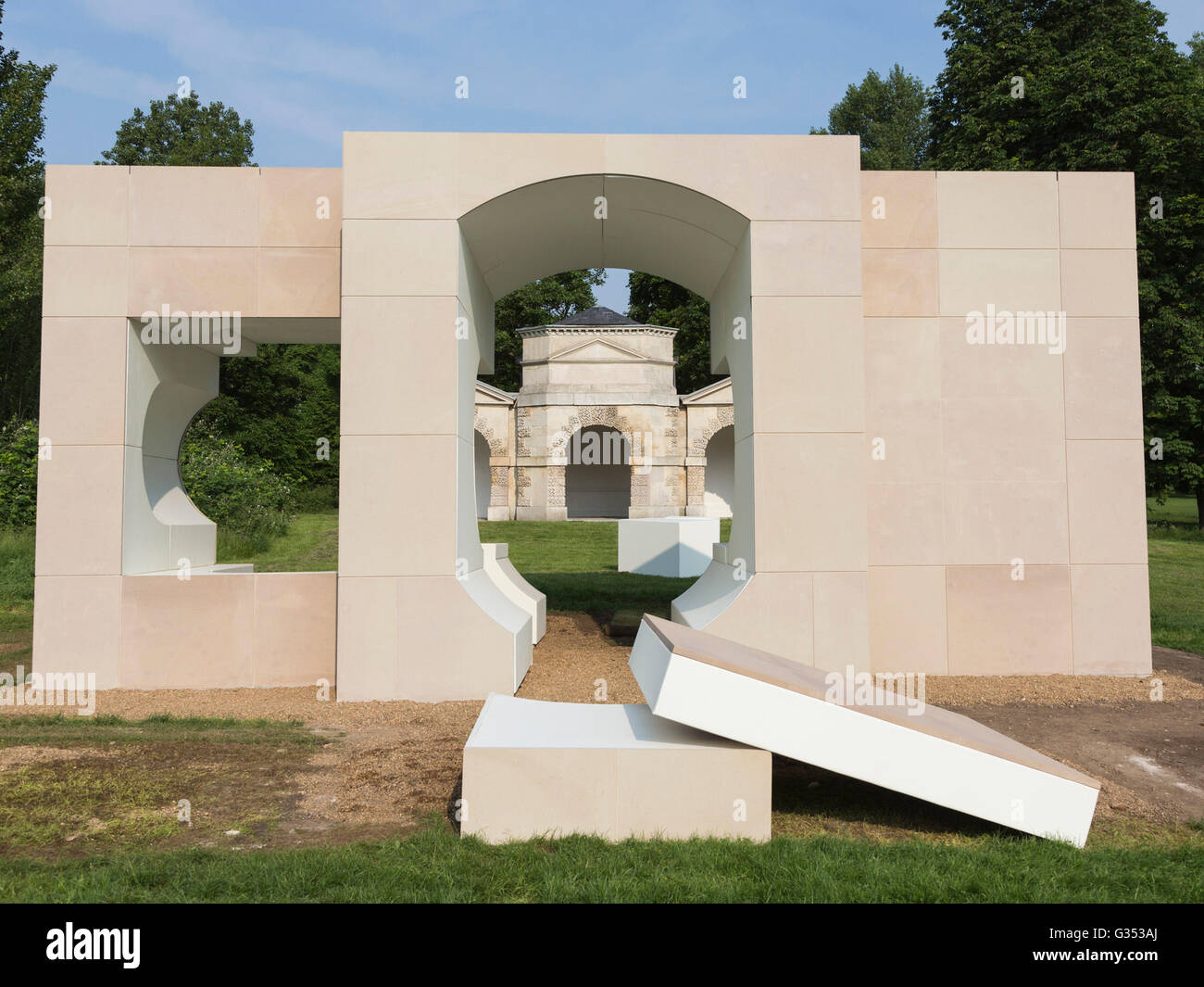 London, UK. 7 June 2016. Summer House by Kunle Adeyemi. The Serpentine ...