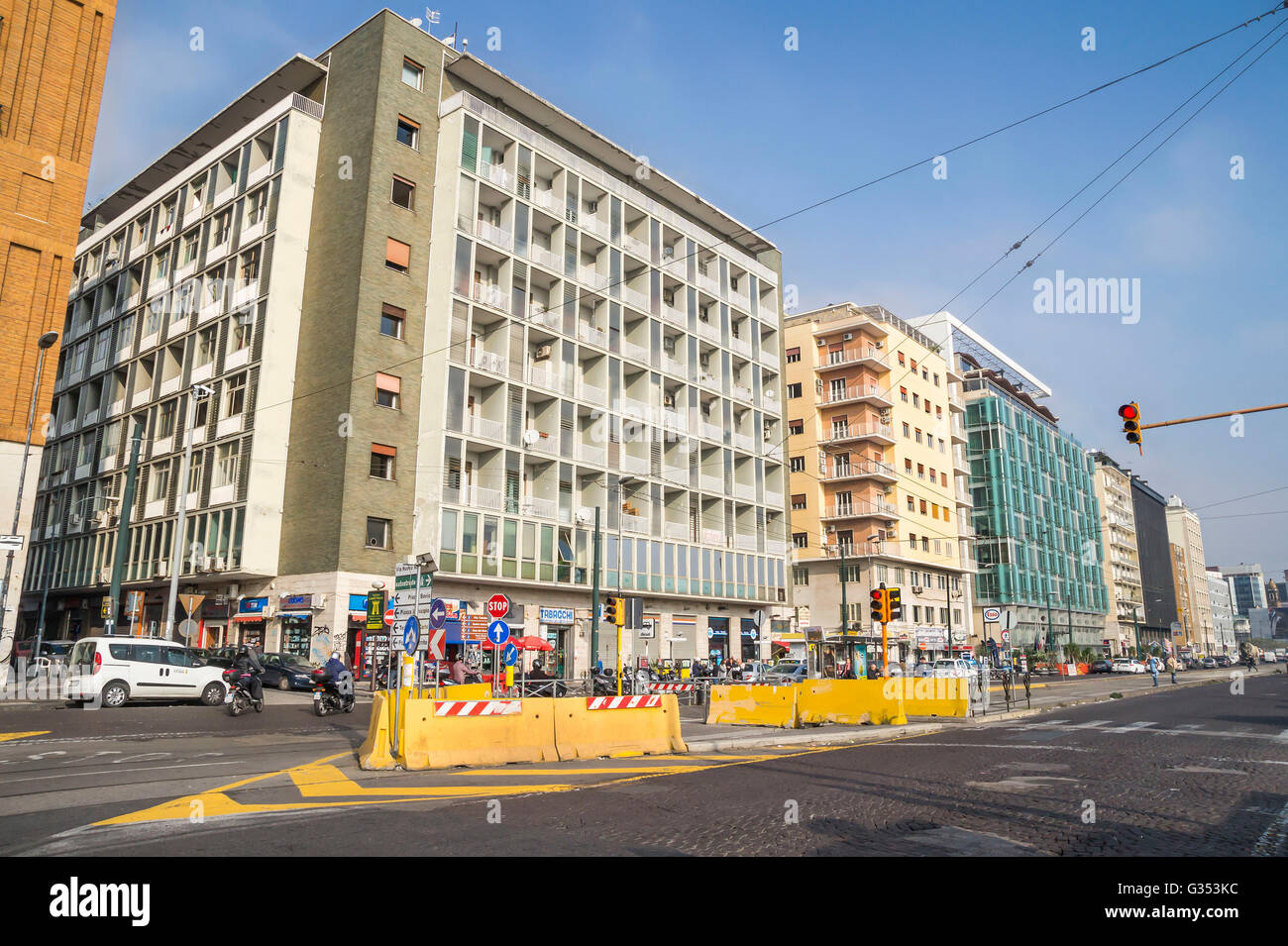 Building architecture in Naples,Italy Stock Photo - Alamy