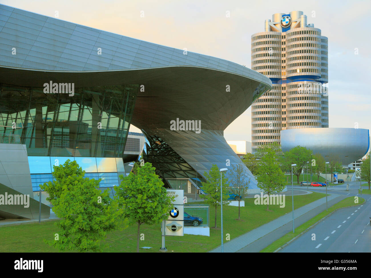 Munich bmw museum hi-res stock photography and images - Alamy