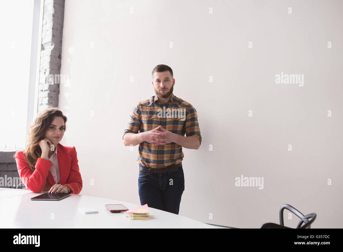 Business metting in office Stock Photo - Alamy