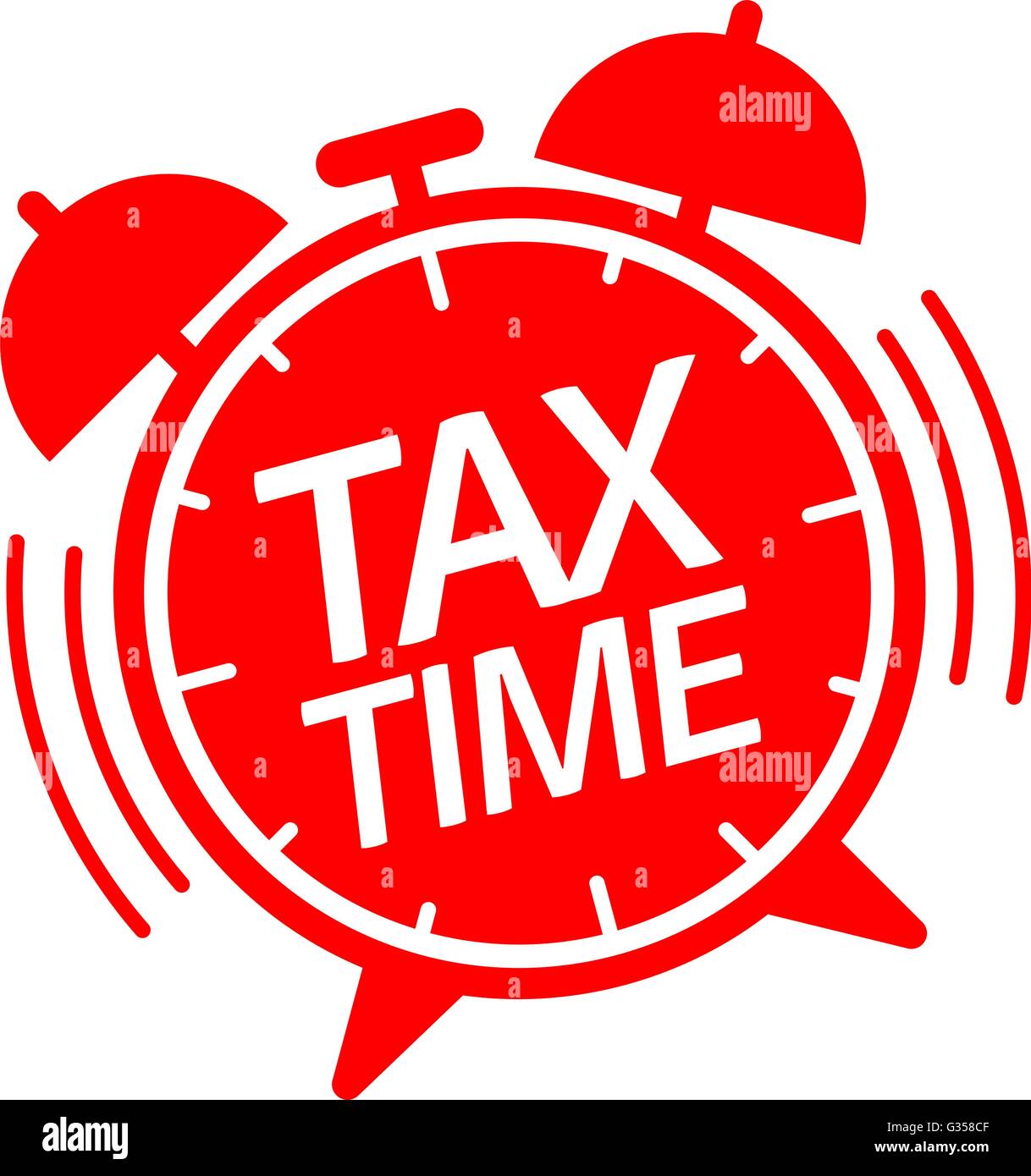 Tax time Stock Vector Images - Alamy