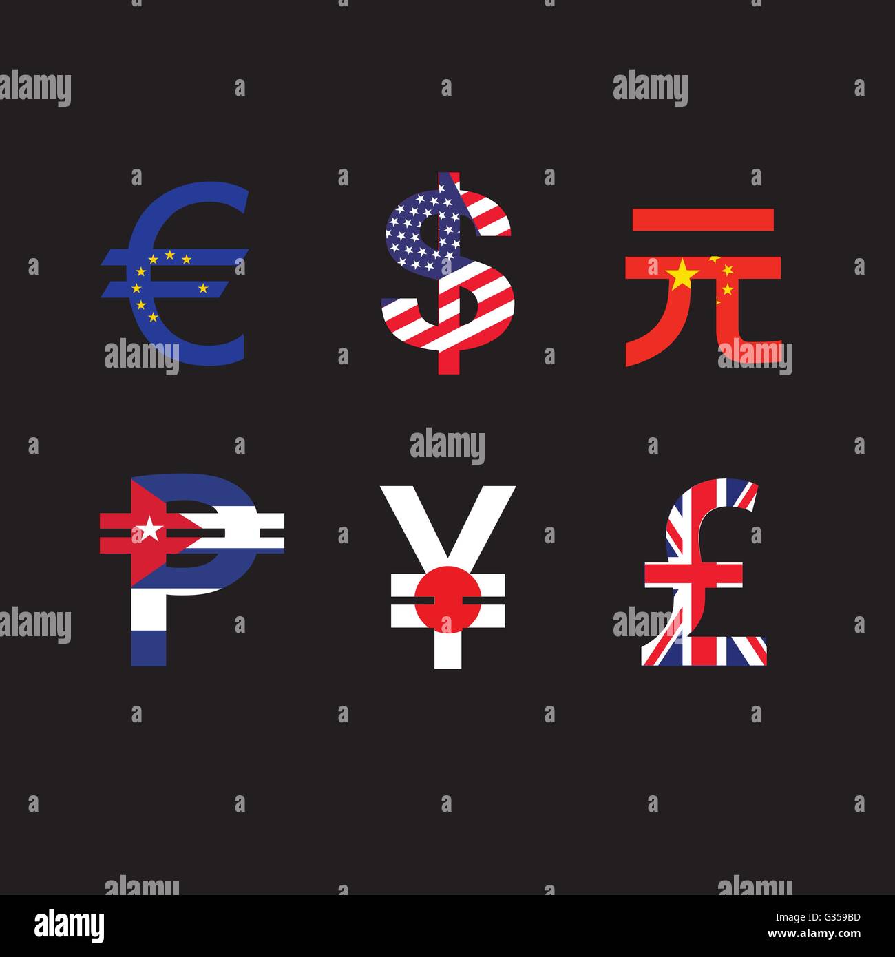 Cuba currency Stock Vector Images - Alamy