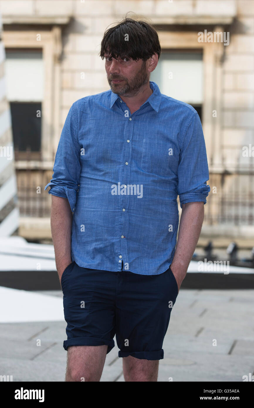 London, UK. 7 June 2016. Pictured: musician Alex James of Blur ...