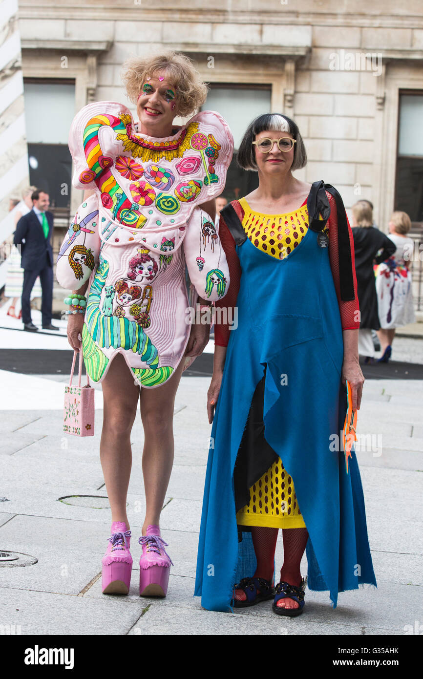 London, UK. 7 June 2016. Pictured: Royal Academian Grayson Perry with ...