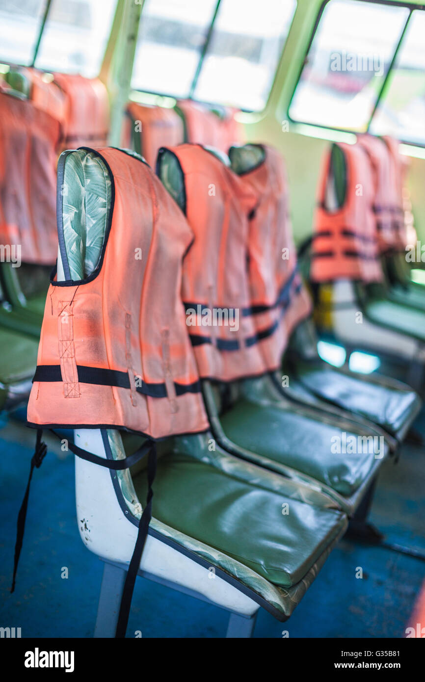 Cruise ship life vest hi-res stock photography and images - Alamy