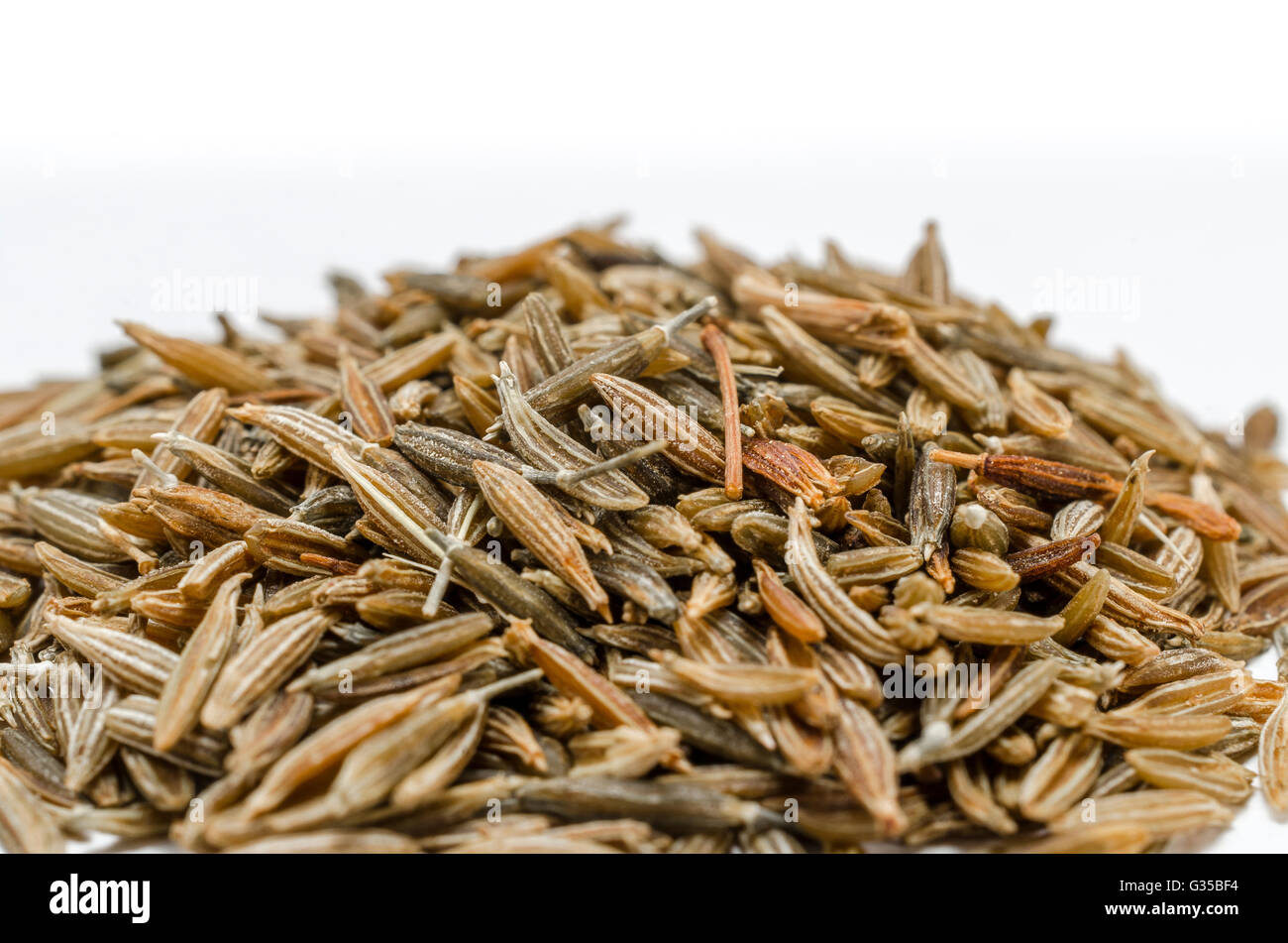 cumin en grains et cumin en poudre Stock Photo - Alamy