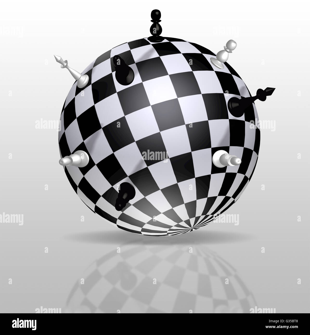 World chessboard hi-res stock photography and images - Alamy