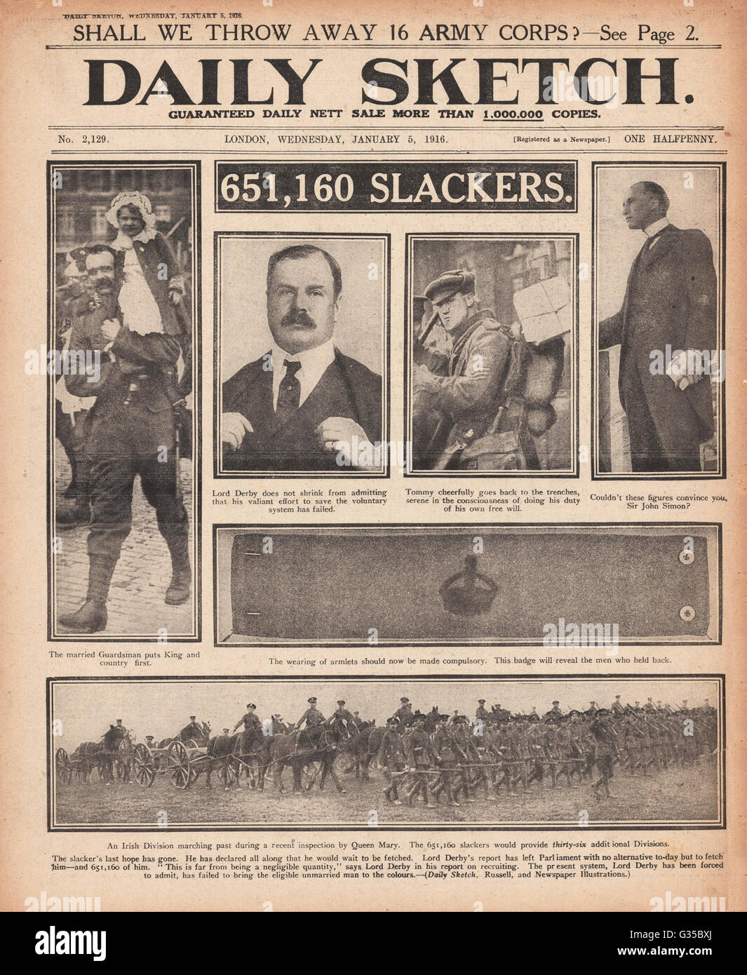 Newspaper headline the world hi-res stock photography and images - Alamy