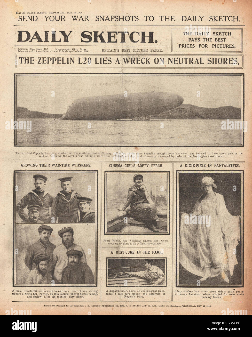 World war first wreck hi-res stock photography and images - Alamy