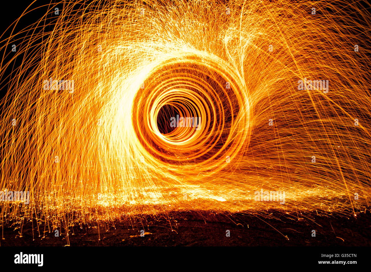 Fire spiral hi-res stock photography and images - Alamy