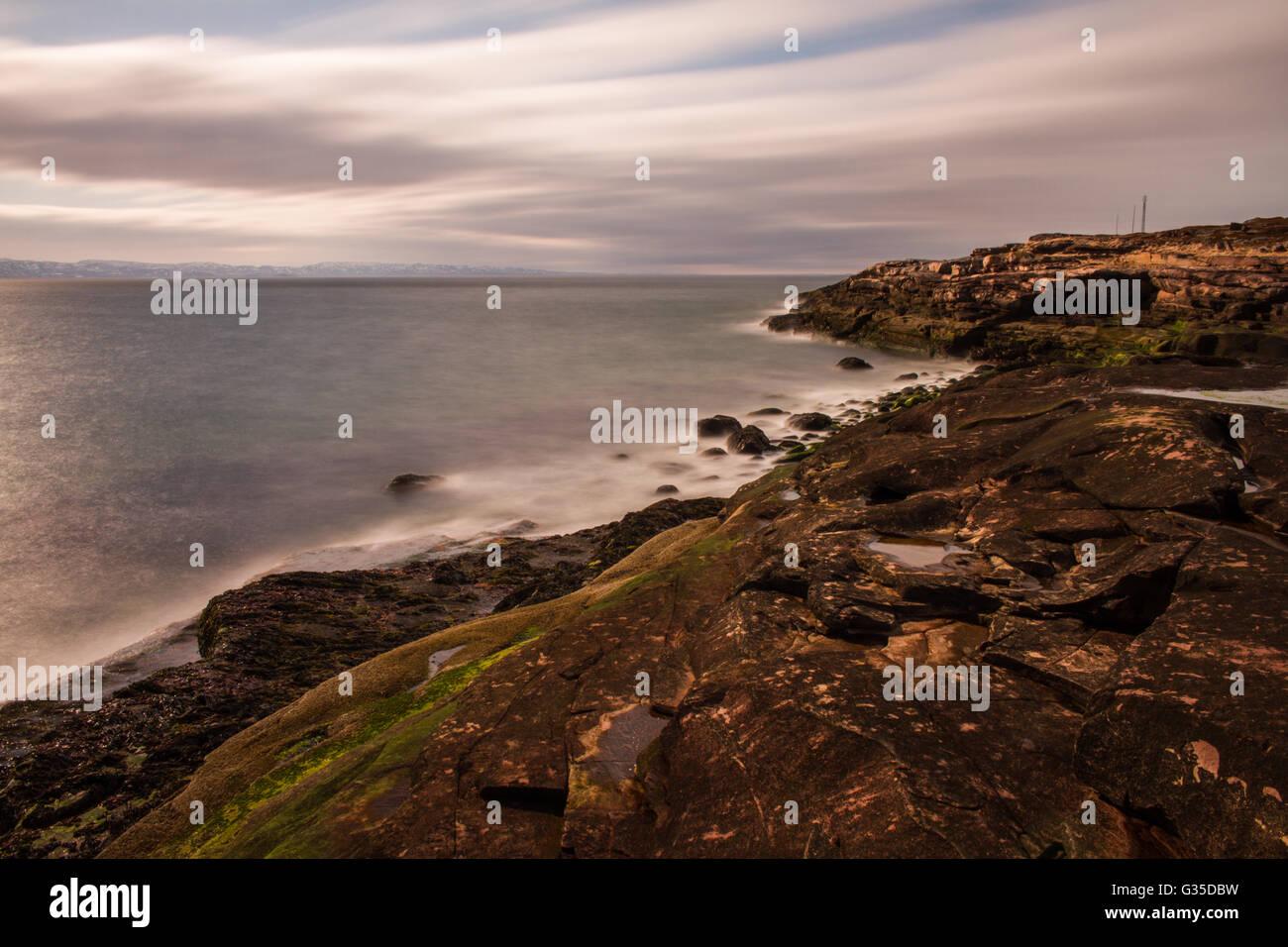 The coastline of Vadsoya, Vadso, Finnmark, Norway Stock Photo - Alamy