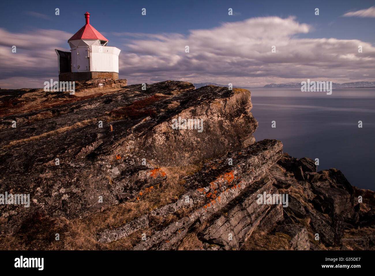 The coastline of Vadsoya, Vadso, Finnmark, Norway Stock Photo - Alamy