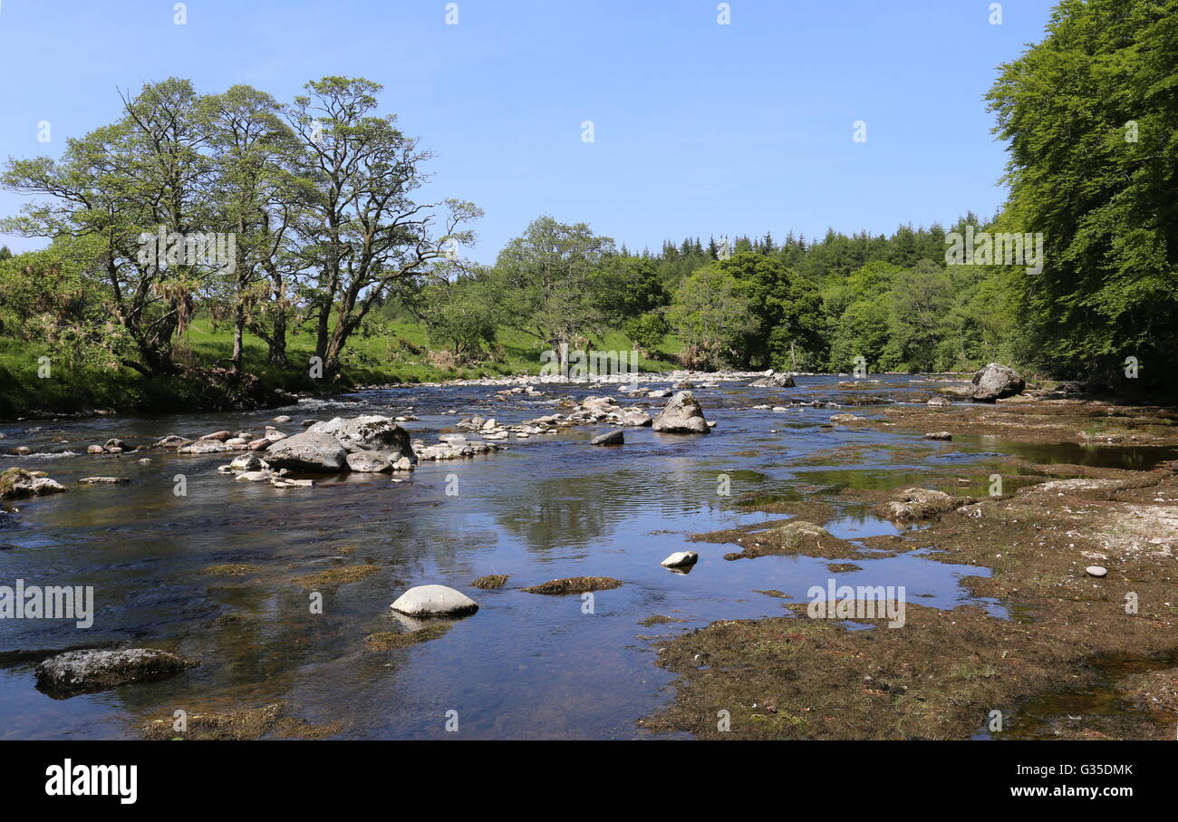 River North Esk near Edzell Angus Scotland June 2016 Stock Photo - Alamy