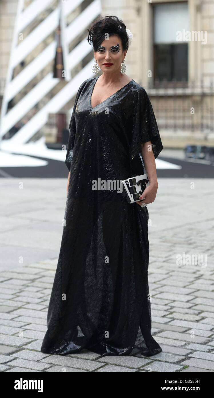 Nancy Dellalio attends the Royal Academy of Arts Summer Exhibition ...