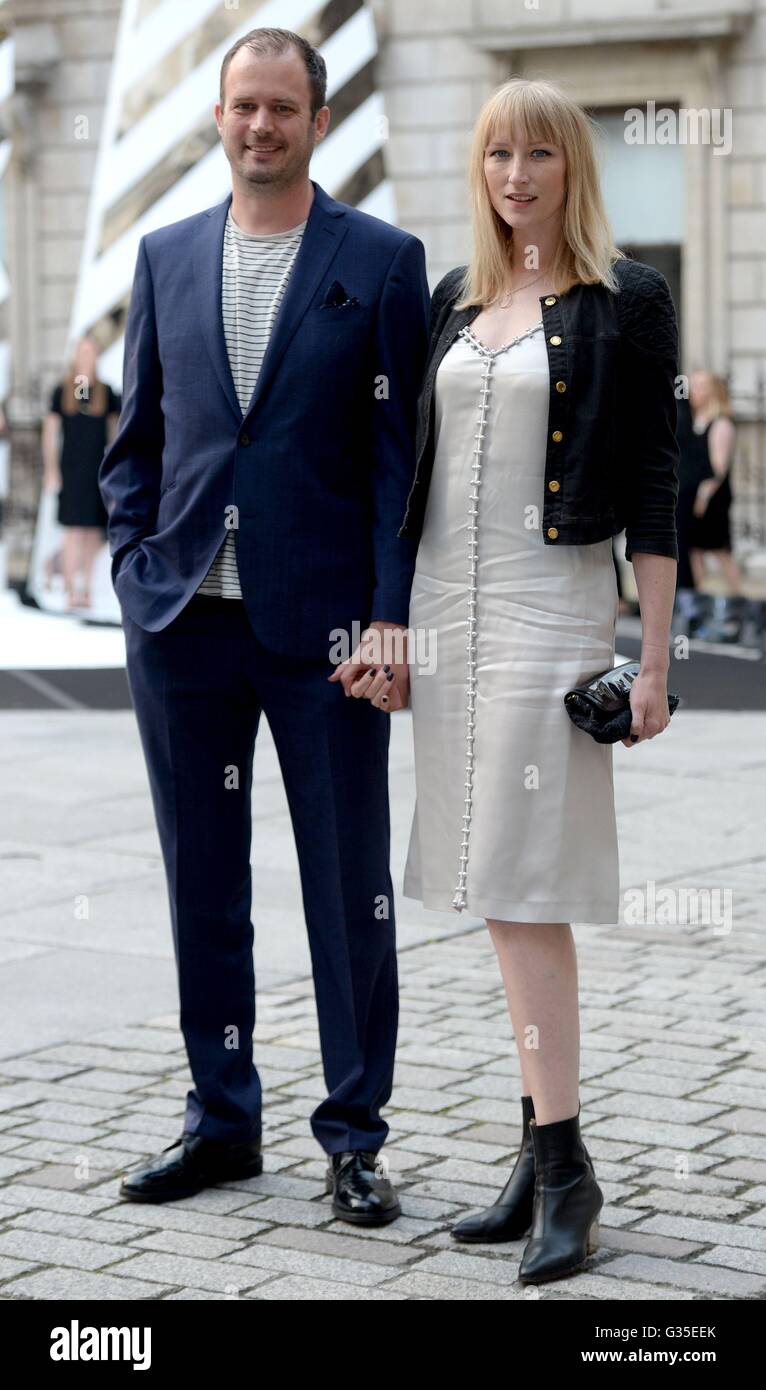 Jade Parfitt (right) attends the Royal Academy of Arts Summer ...
