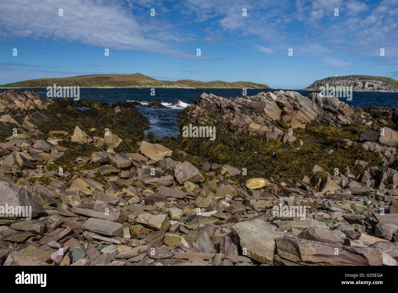 The coastline of Vadsoya, Vadso, Finnmark, Norway Stock Photo - Alamy