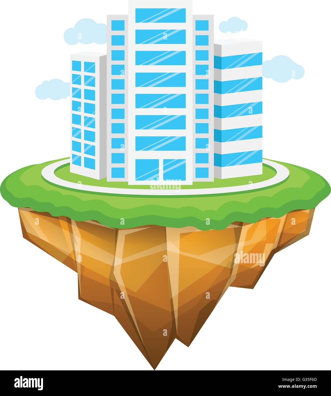 Floating architecture Stock Vector Images - Alamy