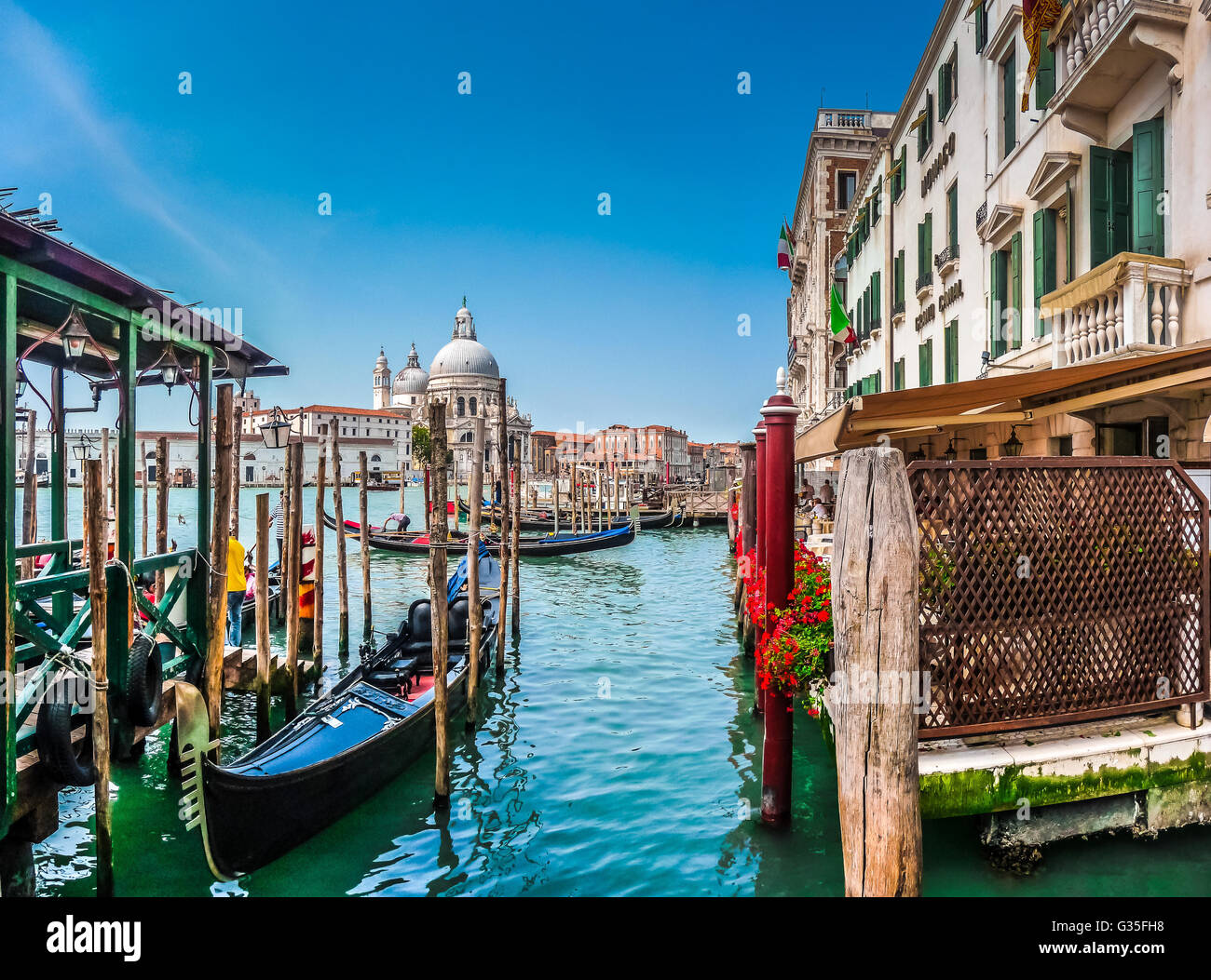 Venice canal grande aerial view hi-res stock photography and images - Alamy