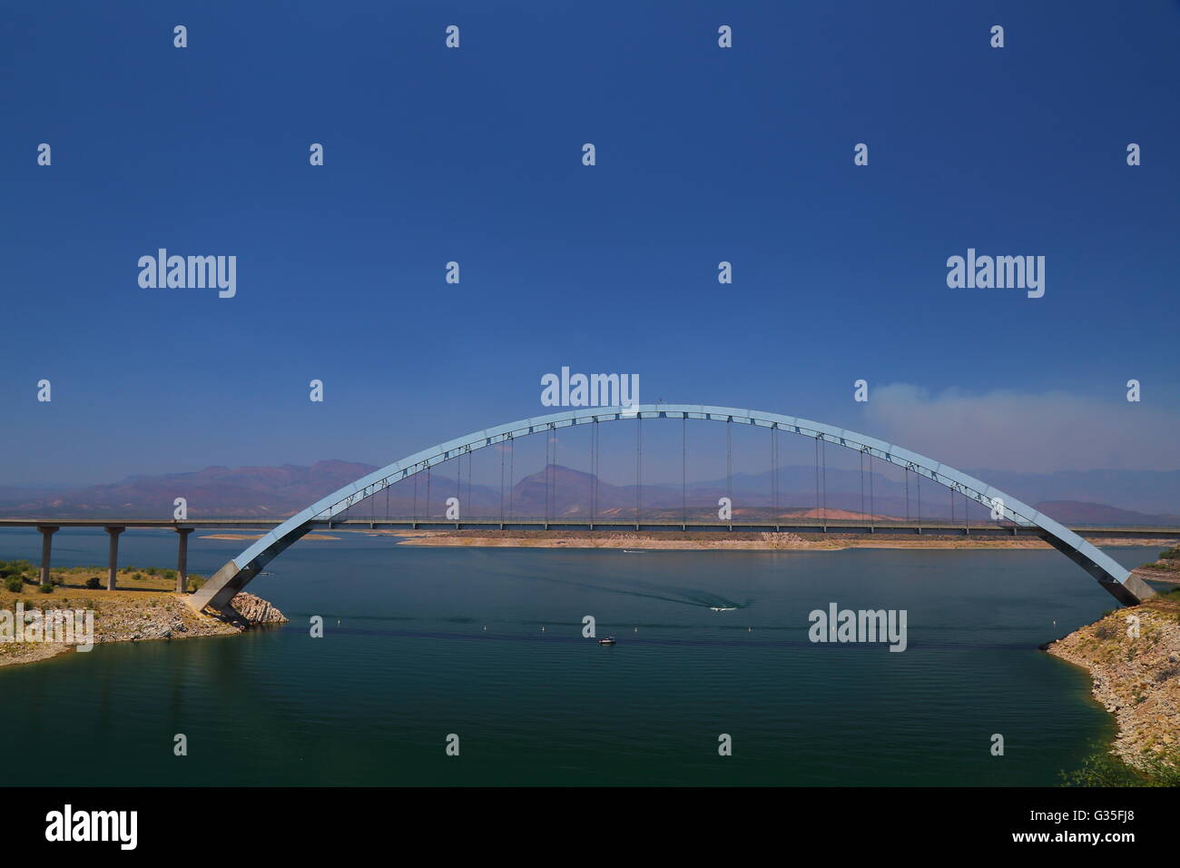 Theodore Roosevelt bridge Stock Photo - Alamy
