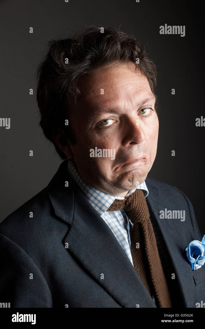 Tom Hodgkinson at the Oldie Literary Lunch 07-06-16 Stock Photo - Alamy