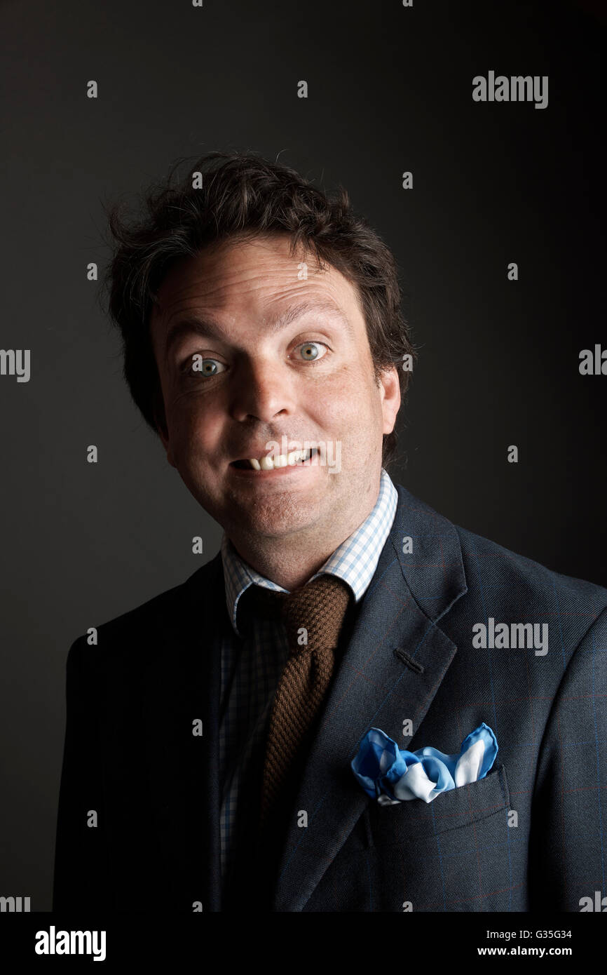 Tom Hodgkinson at the Oldie Literary Lunch 07-06-16 Stock Photo - Alamy