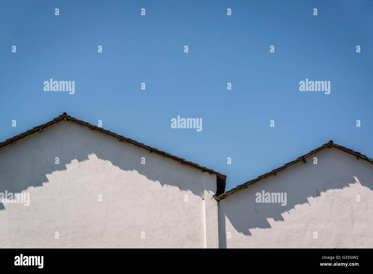 Roof eaves, Recife Stock Photo - Alamy