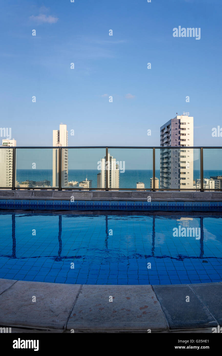 Swimming pool on top of skyscraper, Recife, Brazil Stock Photo - Alamy