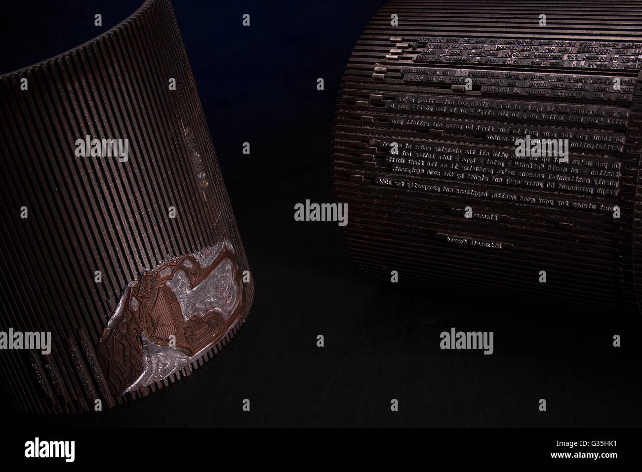 Printing drums hi-res stock photography and images - Alamy