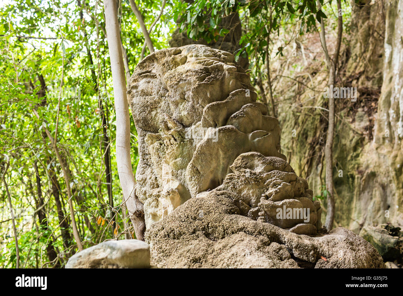 The cave in rock Stock Photo - Alamy