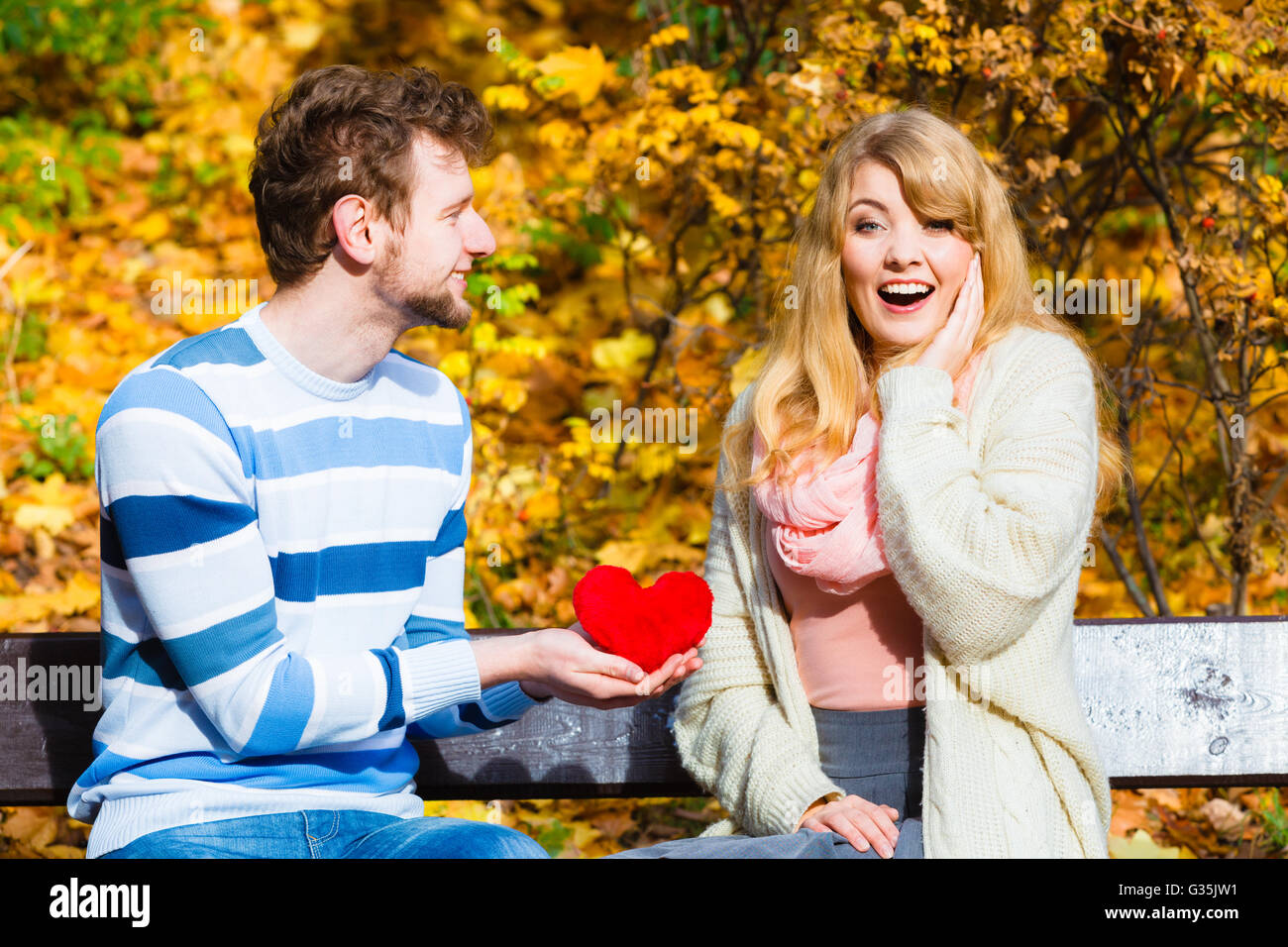 Accepting and sharing feelings. Confessing love and affection with ...