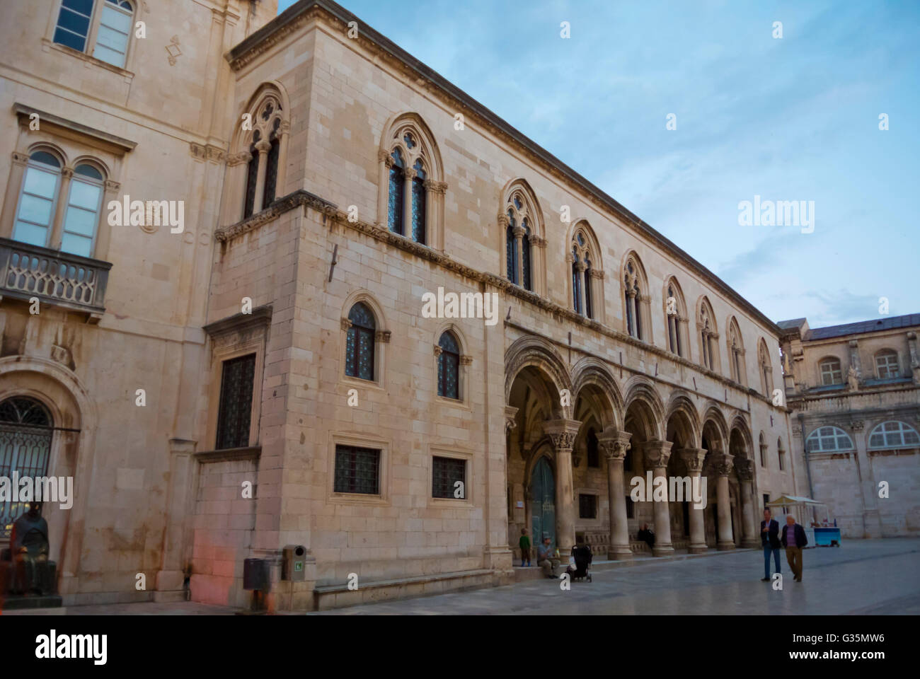 Knezev Dvor, Rector's Palace, Grad, the old town, Dubrovnik, Dalmatia ...