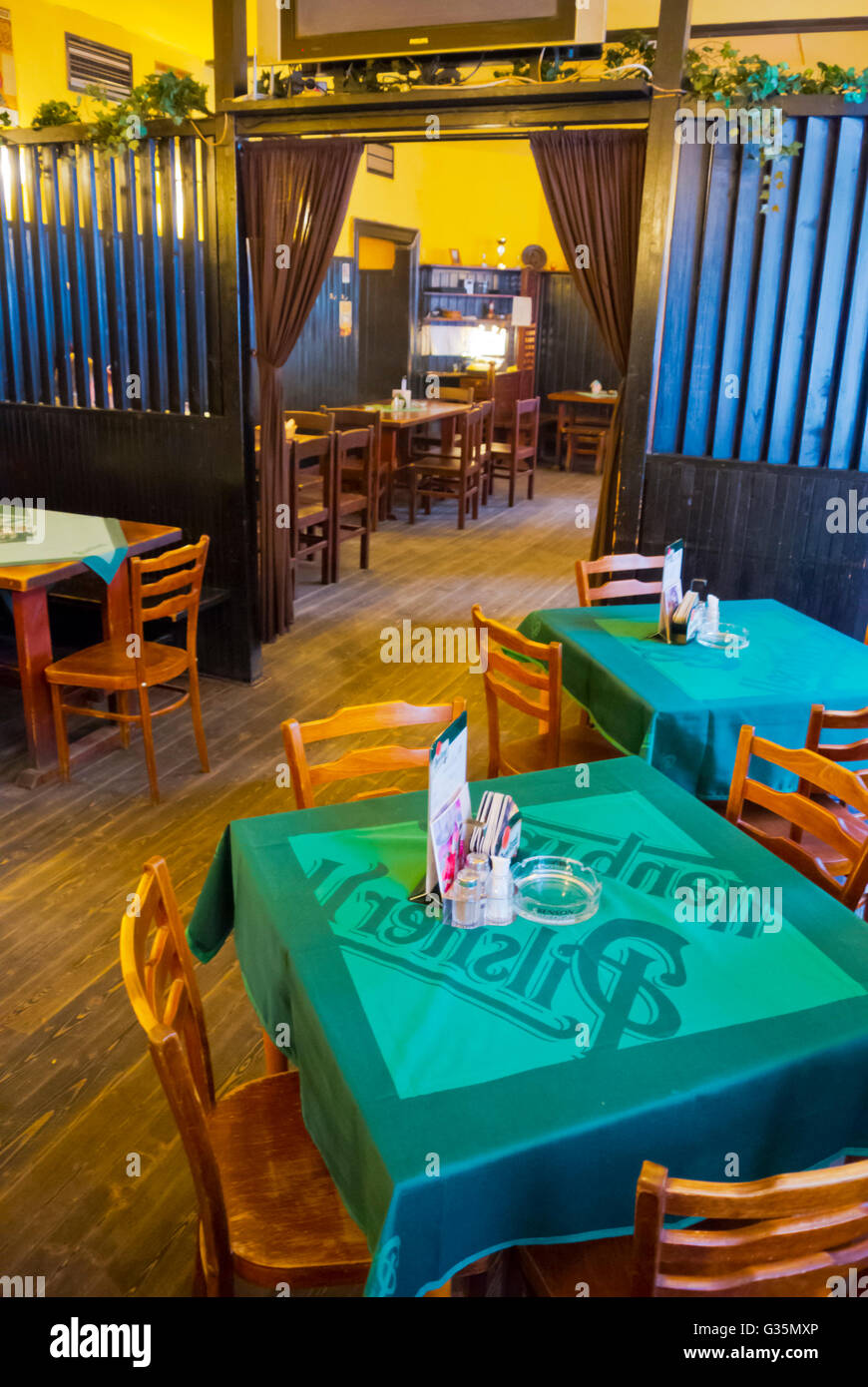Prague bar prague restaurant inside interior restaurant hi-res stock ...