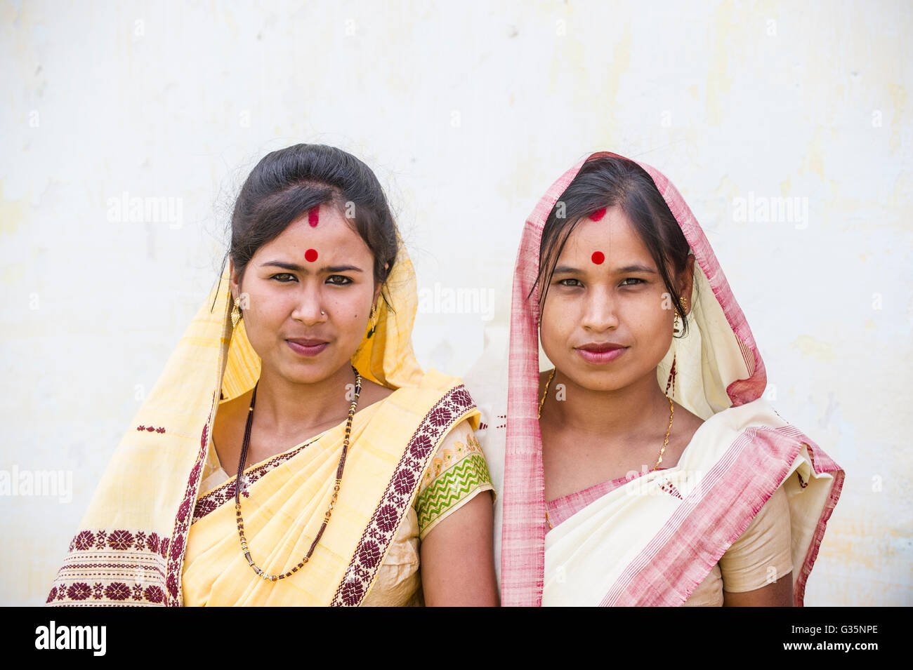 Pan Bari Village in the Kaziranga National Park in India on the 13th ...