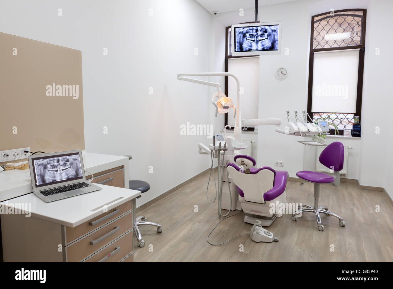 This is Interior of modern dental clinic Stock Photo - Alamy