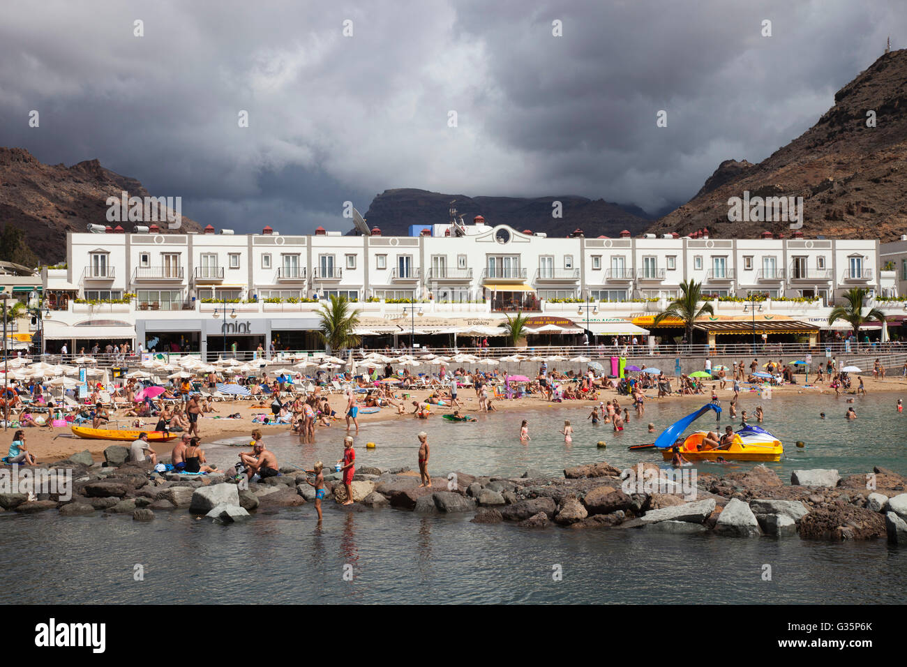 Puerto de Mogan, Gran Canaria island, Canary archipelago, Spain, Europe ...