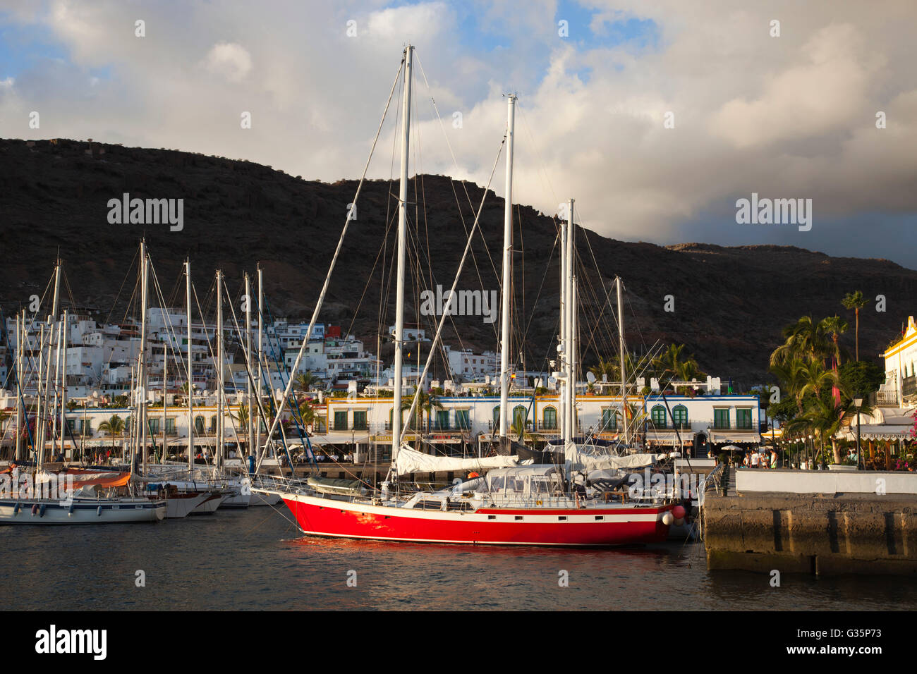 Puerto de Mogan, Gran Canaria island, Canary archipelago, Spain, Europe ...