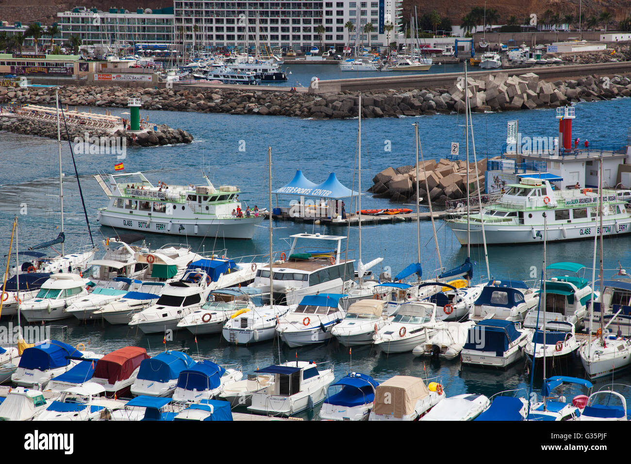 Puerto Rico, Gran Canaria island, Canary archipelago, Spain, Europe ...