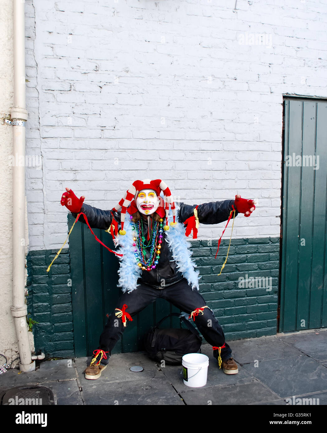 Poses for photographer at the clown hi-res stock photography and images ...
