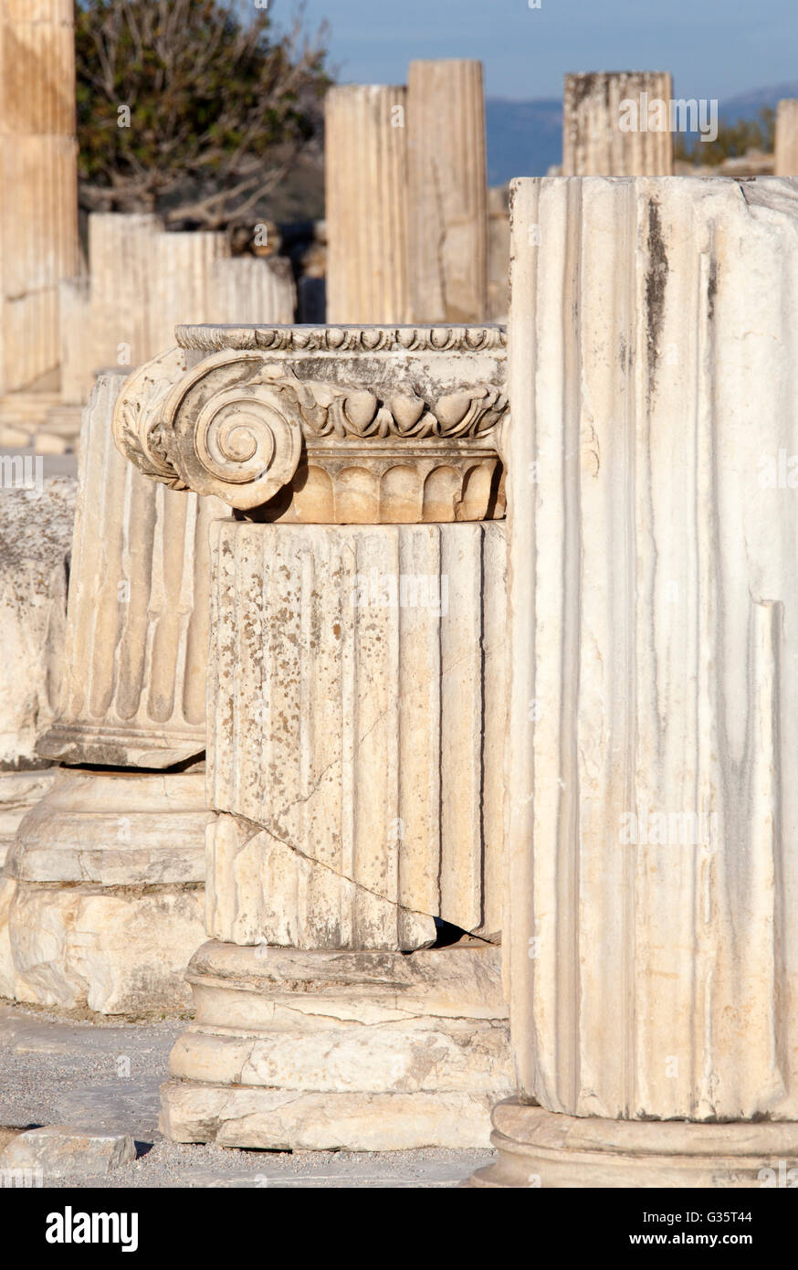 City columns hi-res stock photography and images - Alamy