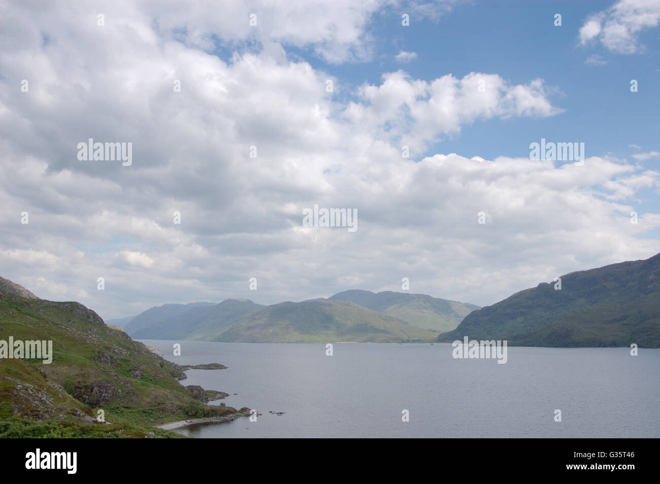 Loch Morar, Scotland on a calm summers day Stock Photo - Alamy