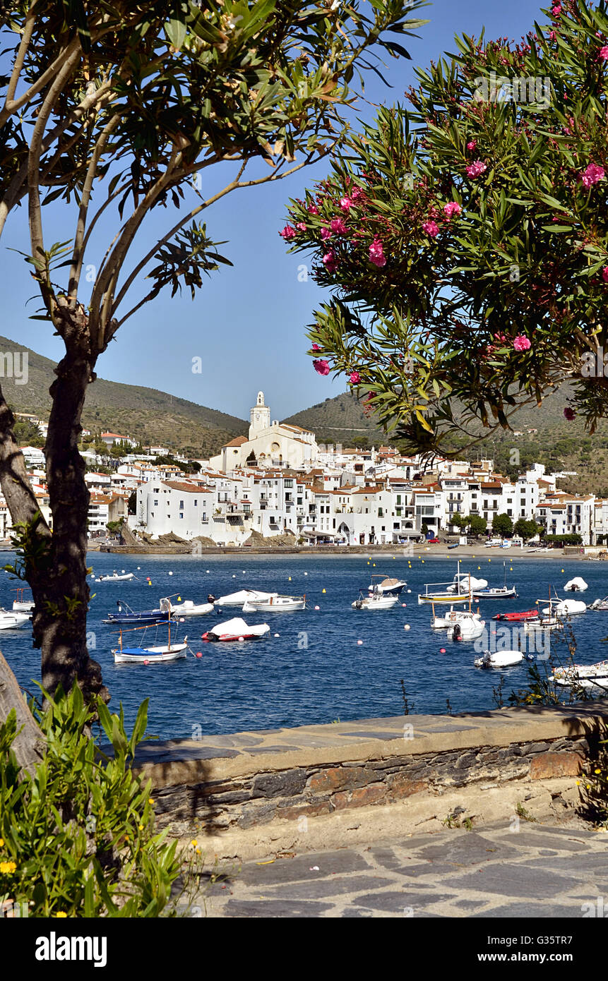 Landscape of Cadaqués in Spain Stock Photo - Alamy